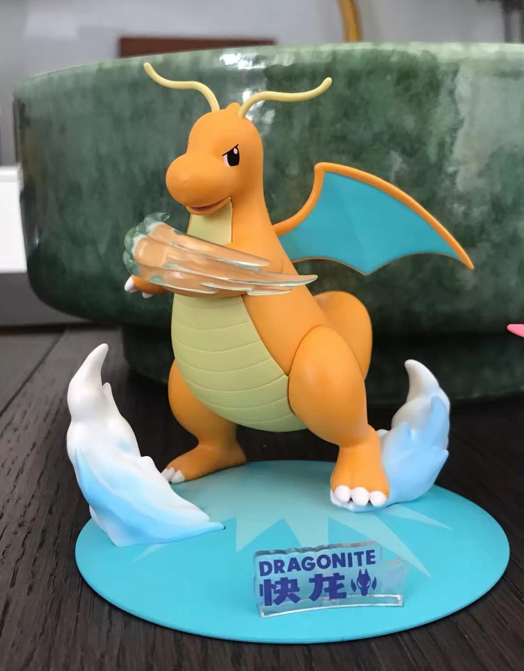 Vintage 1999 14cm Pokemon Dragonite Action Figure Toy Kids Gift ...