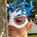 Blue Hades Mask - Etsy Canada