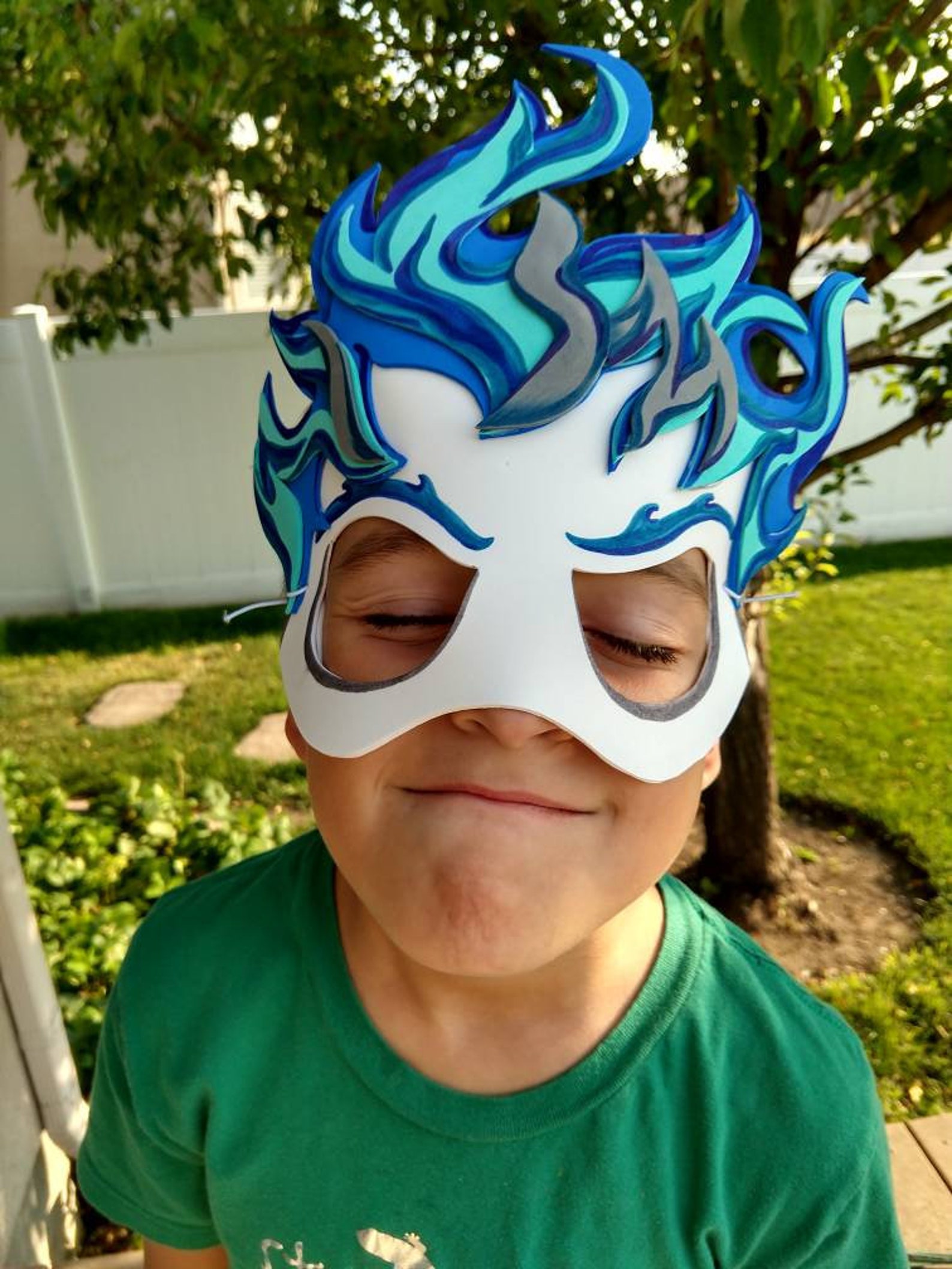 Blue Hades Mask - Etsy Canada