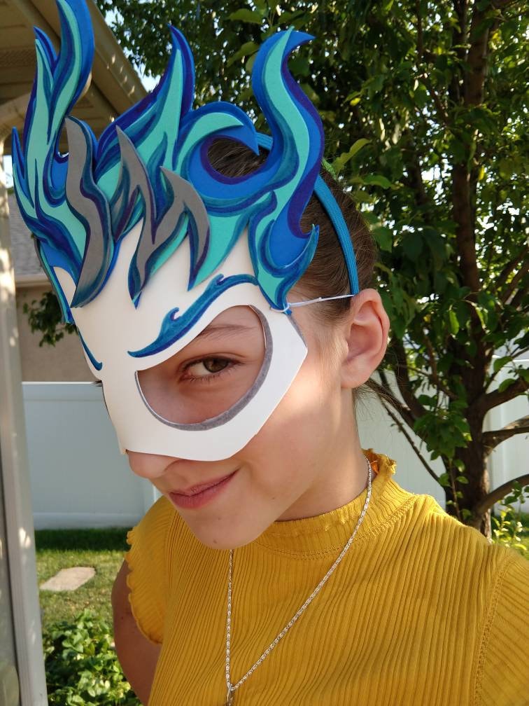 Blue Hades Mask - Etsy