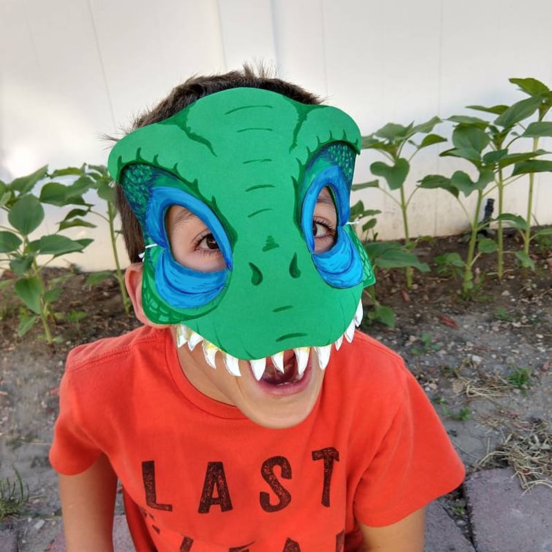 Velociraptor Mask - Etsy