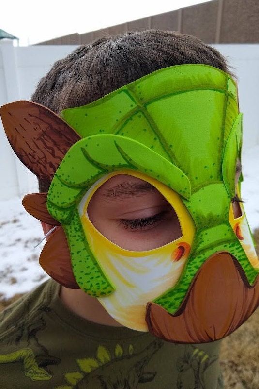 Ankylosaurus Mask - Etsy