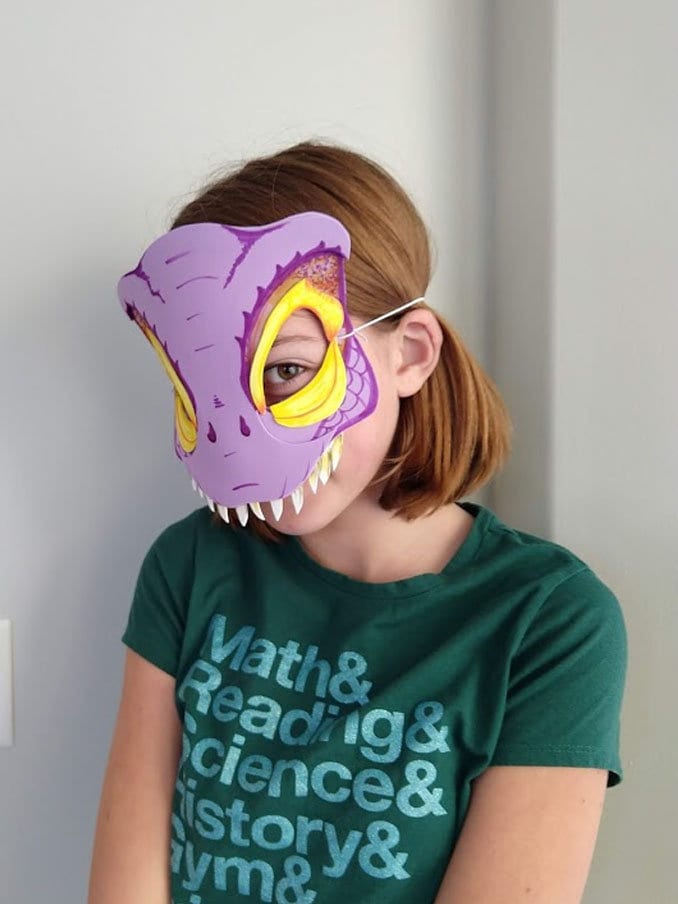 Raptor Mask - Etsy