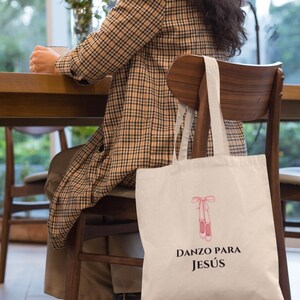Dance for Jesus Tote Bag, Praise the Lord, Jesus Lover, Christian Gift ...