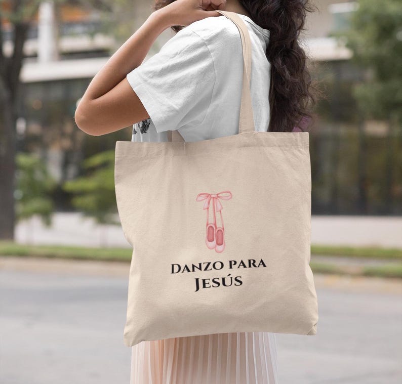 Dance for Jesus Tote Bag, Praise the Lord, Jesus Lover, Christian Gift ...