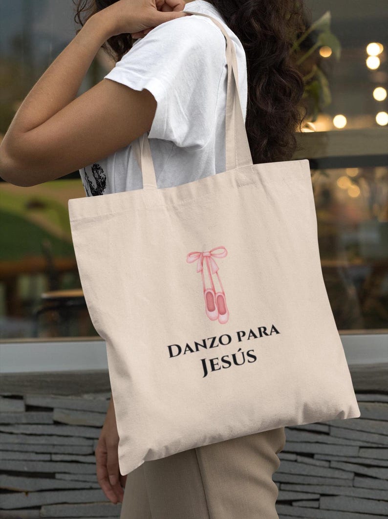 Dance for Jesus Tote Bag, Praise the Lord, Jesus Lover, Christian Gift ...