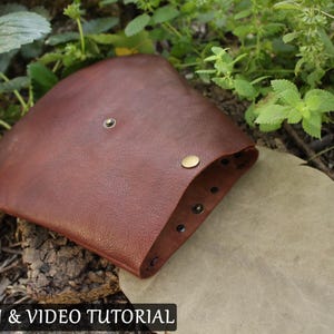 Leaf Shoulder Bag PDF Pattern: Vegan Leather Fairy Bag - Etsy