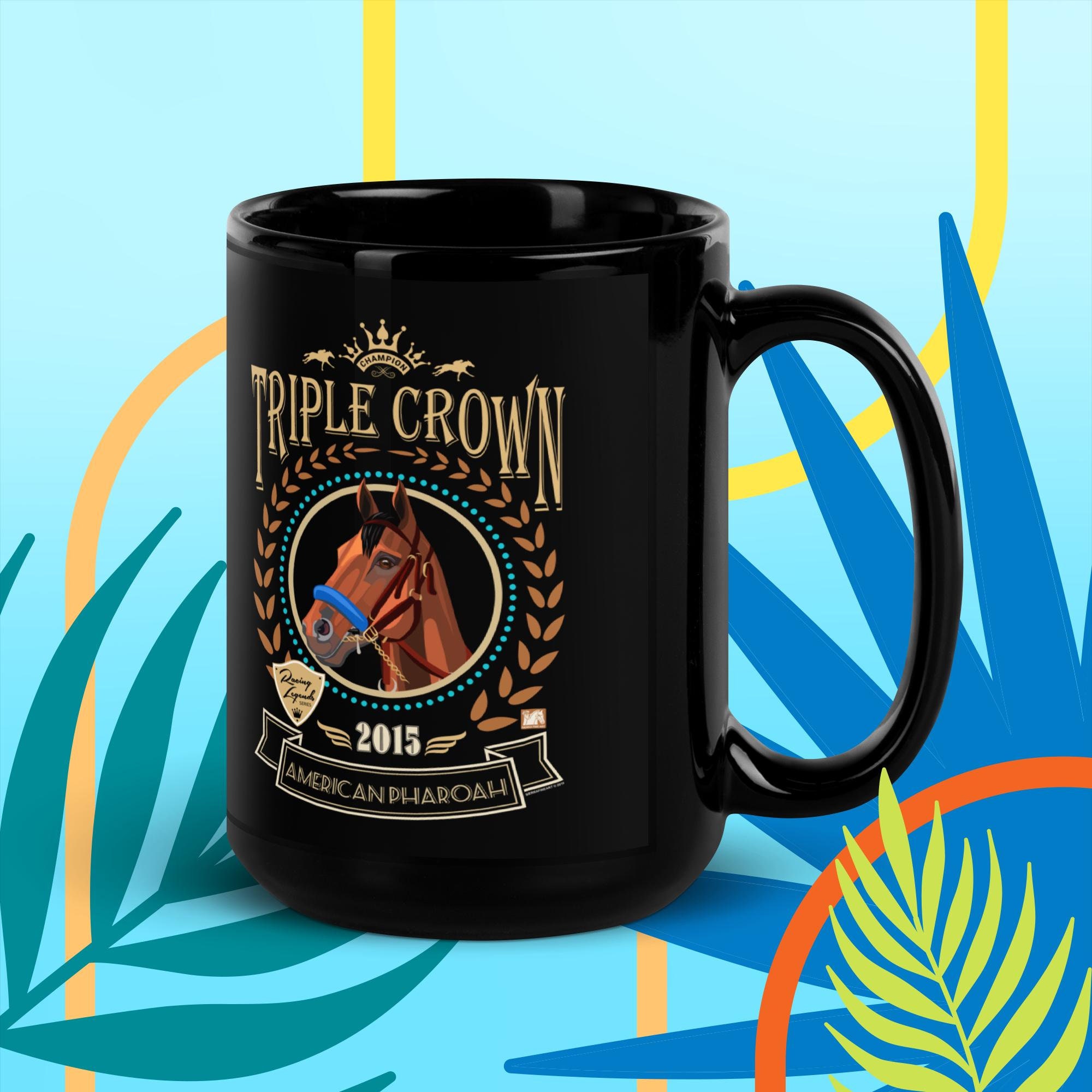 Triple Crown Winner American Pharoah Horse Racing Gift Ideas Racing ...