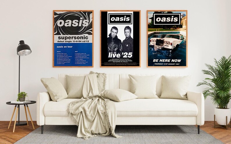 10 Iconic the Oasis Posters High-quality Digital Prints Printable up to ...