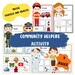 Printable Community Helpers Busy Book Preschool Homeschool Sheet ...