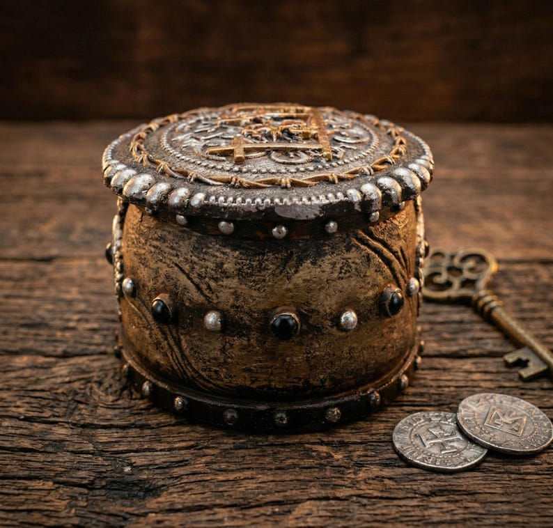 Rustic Western Praying Trinket Box Kneeling Cowboy Cross Jewelry Box - Etsy