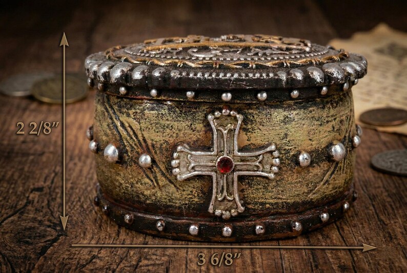 Rustic Western Praying Trinket Box Kneeling Cowboy Cross Jewelry Box - Etsy