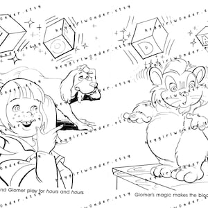 PDF File 1986 Punky Brewster Coloring/activity Book 10 Pages - Etsy