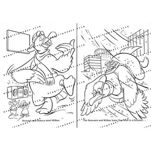 PDF File Rescuers Down Under Coloring/activity Book 10 Pages - Etsy