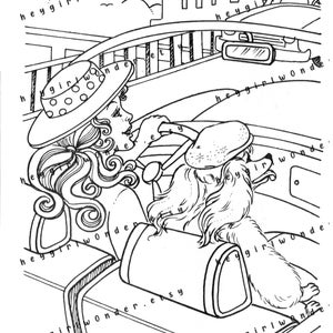 PDF File Business BARBIE Trace & Color Golden Coloring Book 17 Pages - Etsy