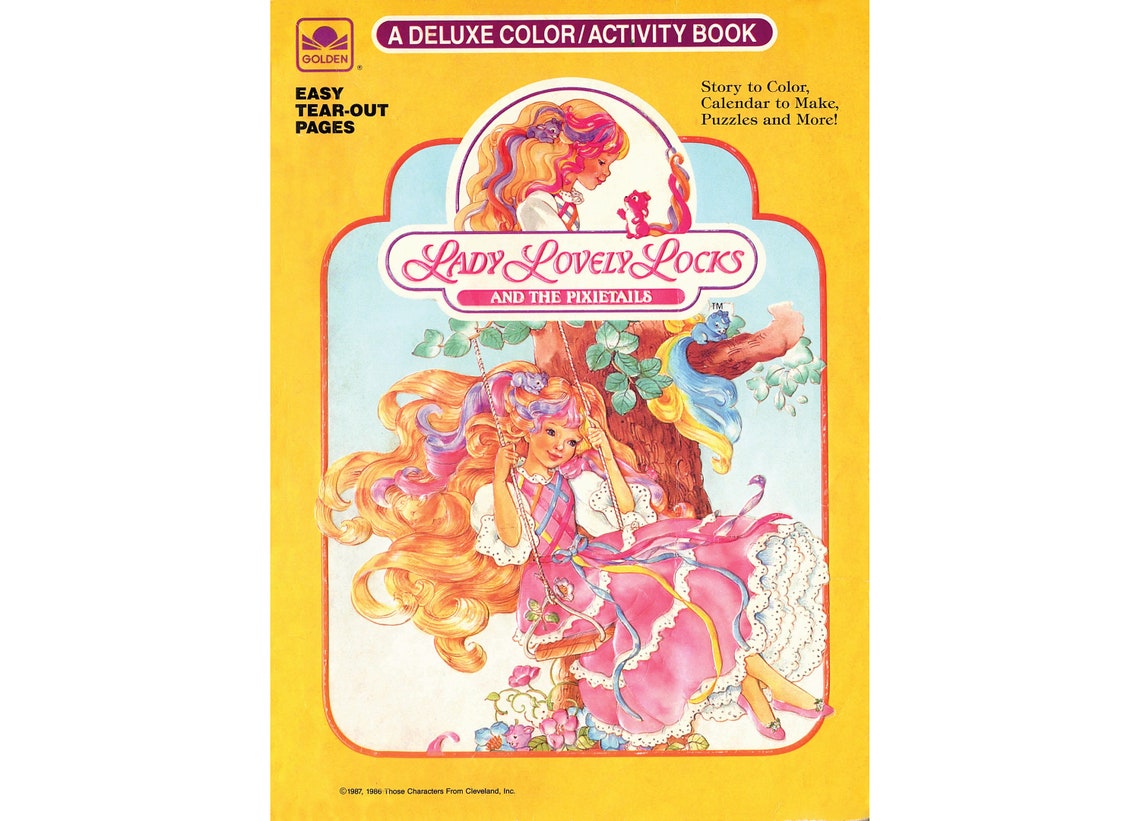 PDF File 1987 Lady Lovely Locks and the Pixietails Deluxe Coloring ...