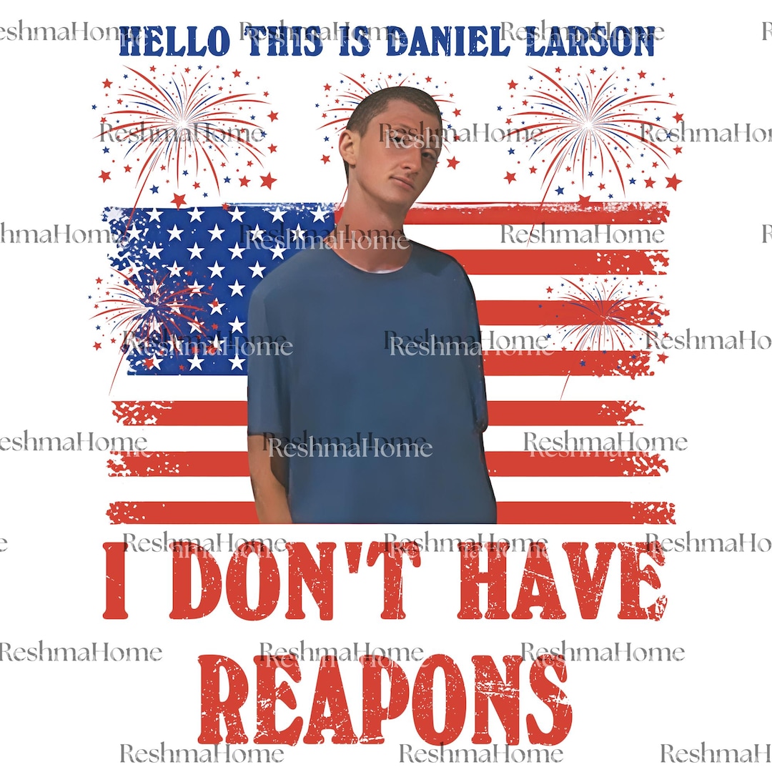 Daniel Larson I Just Roke up Funny Tiktok Meme Joke Png, Daniel Larson ...