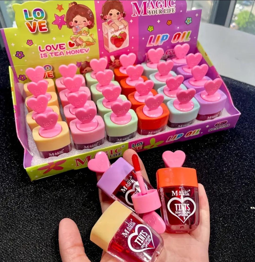 Valentines Day Heart Lip Tints - Etsy