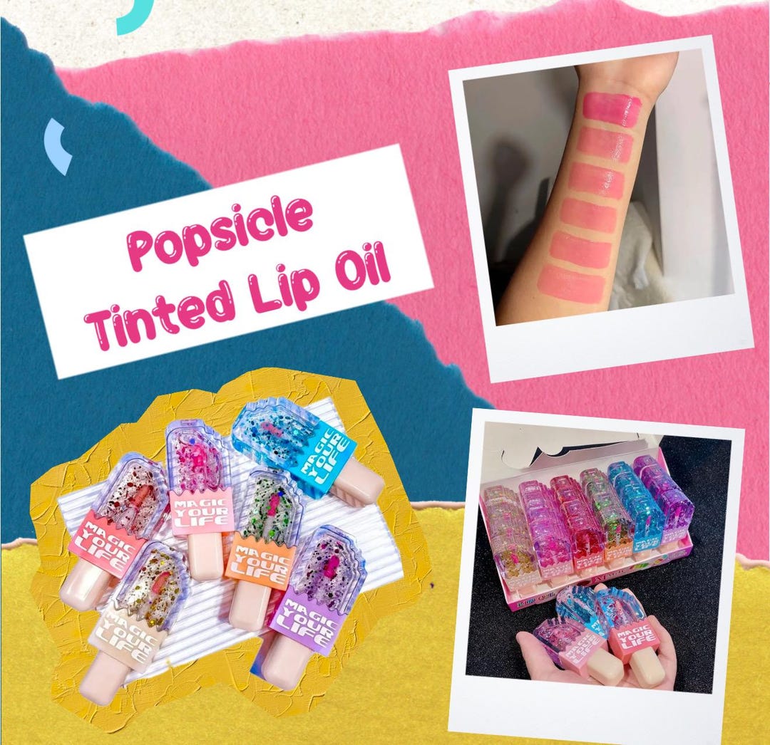 Popsicle Tinted Lip Oil - Etsy