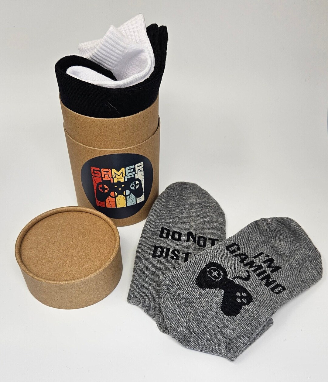 Men's Gamer Socks in a Gift Box | Teenage Boys Gaming Hamper Set ...