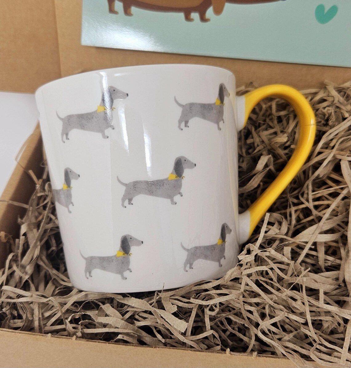 Dachshund Dog Gift Box Set Sausage Dogs for Women, Mug & Socks Hamper ...