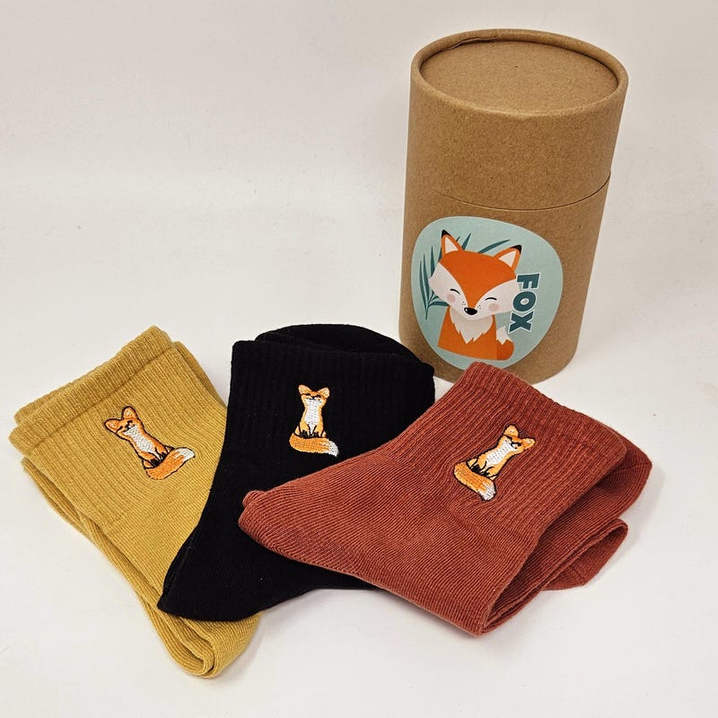 Fox in Socks - Etsy