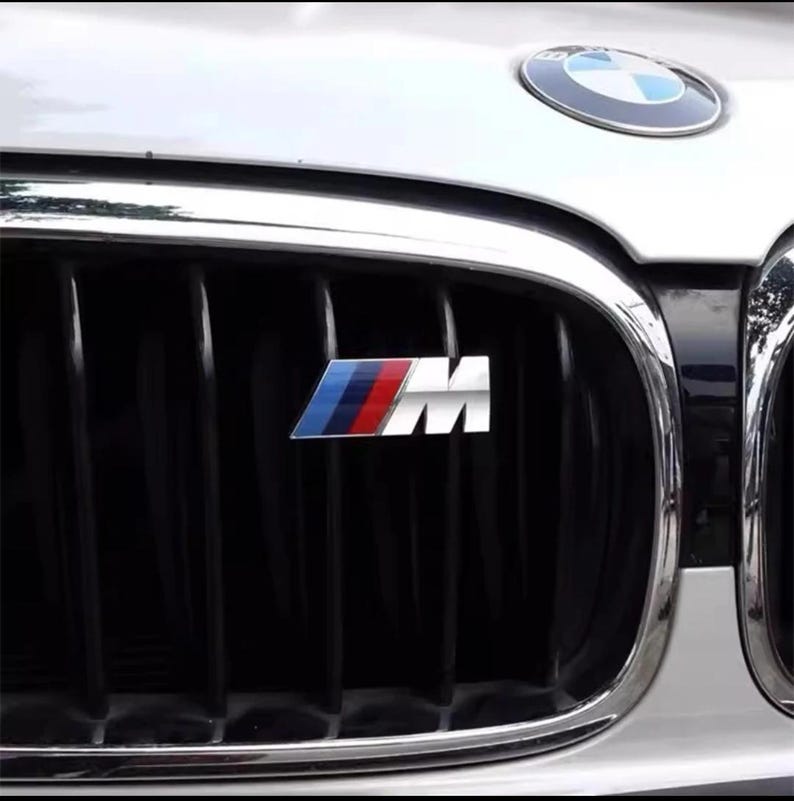 Brand New BMW M Sport Grill Badge Performance M3 M4 M5 M6 M7 M8 Series ...