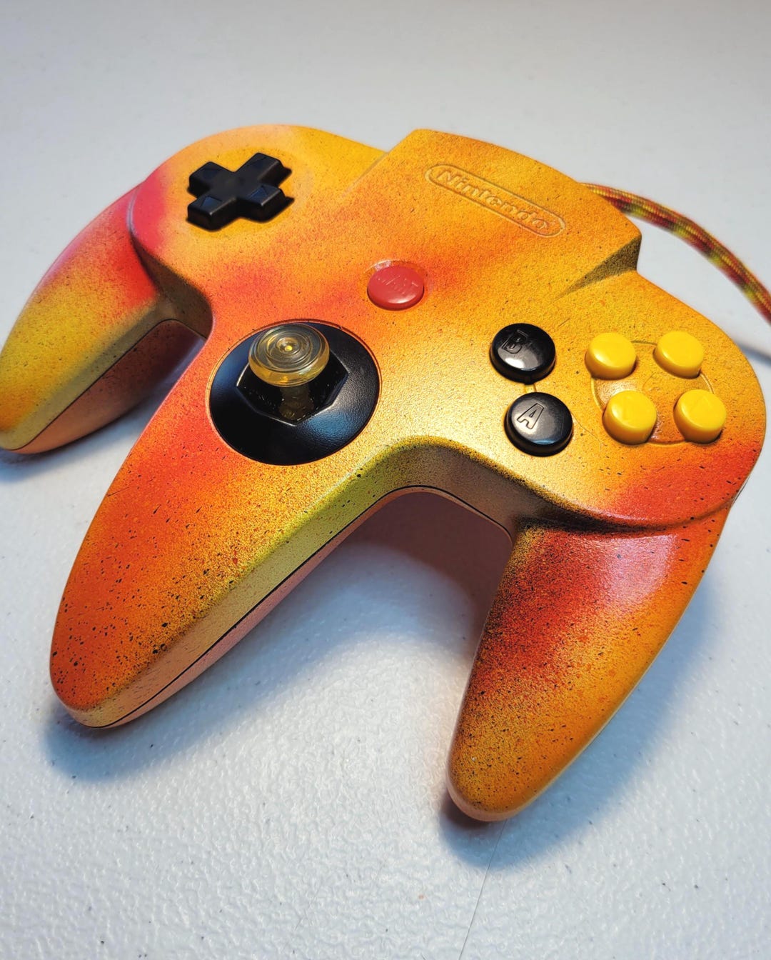 N64 OEM Rebuilt Custom Controller - "charizard" - Etsy
