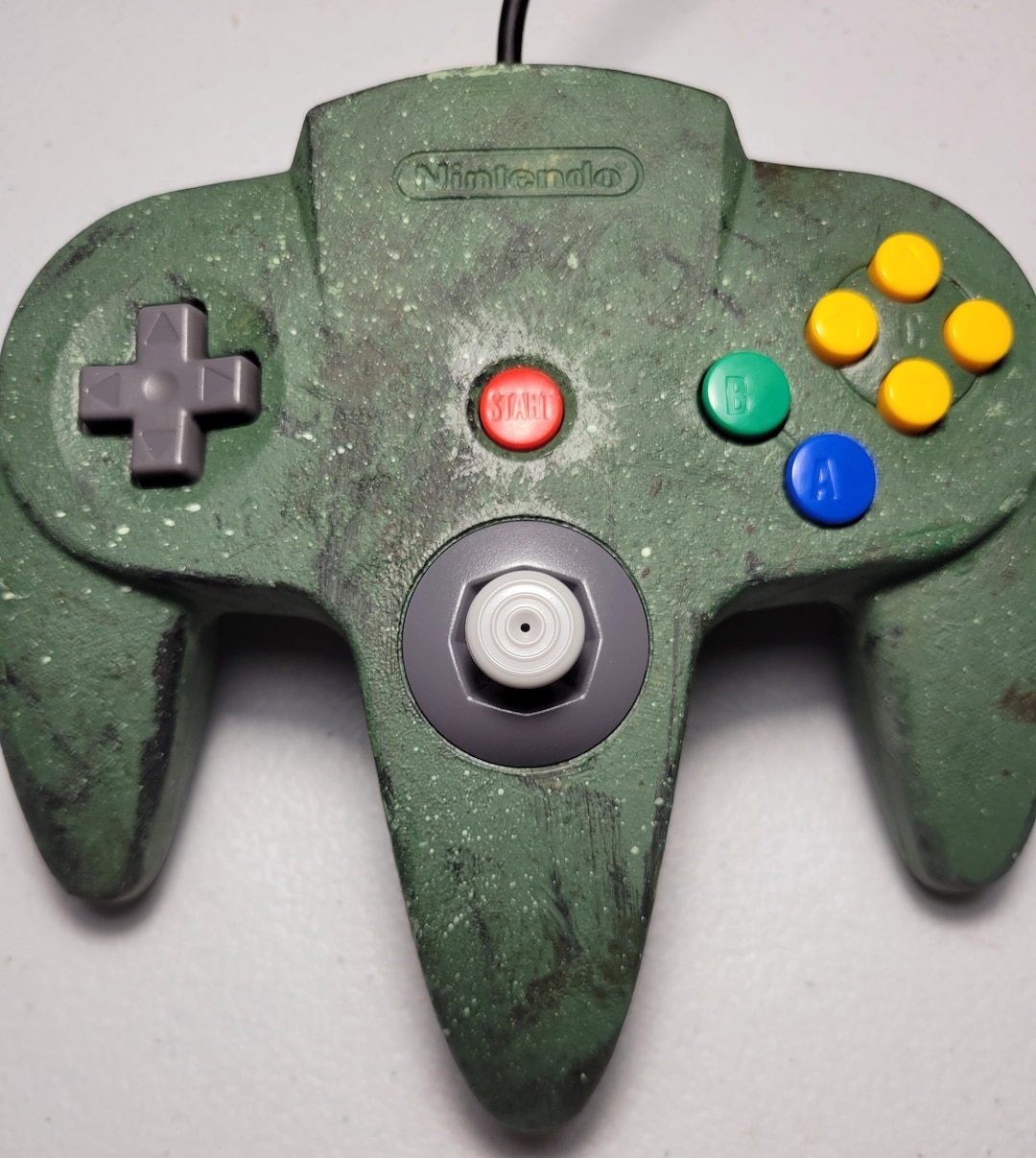 Refurbished Custom OEM N64 Controller - Color: Jungle Groove - Rebuilt ...