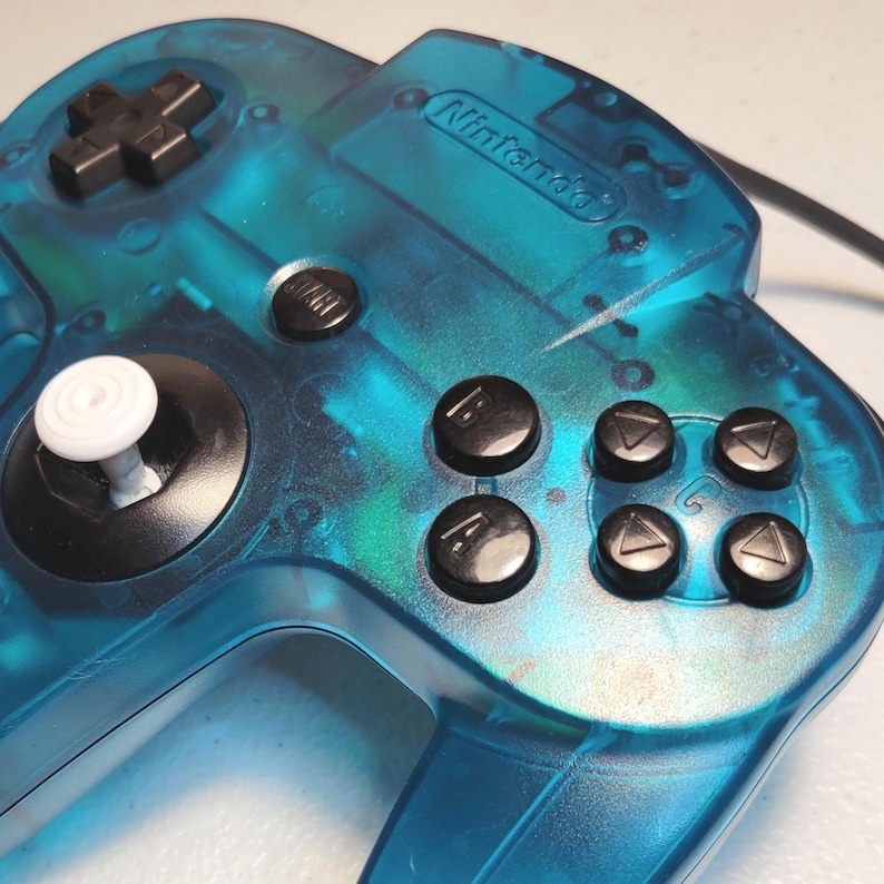 Custom Nintendo 64 Blackout Buttons for Controller - Etsy