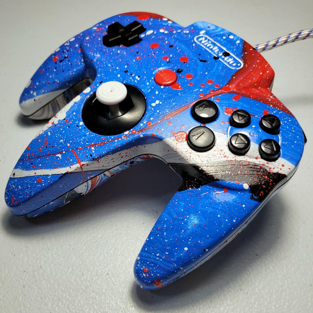 N64 OEM Rebuilt Custom Controller bleed American - Etsy