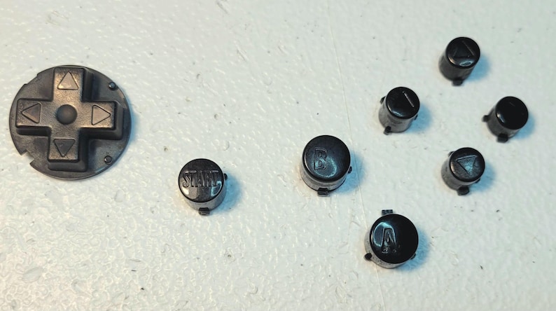 Custom Nintendo 64 Blackout Buttons for Controller - Etsy