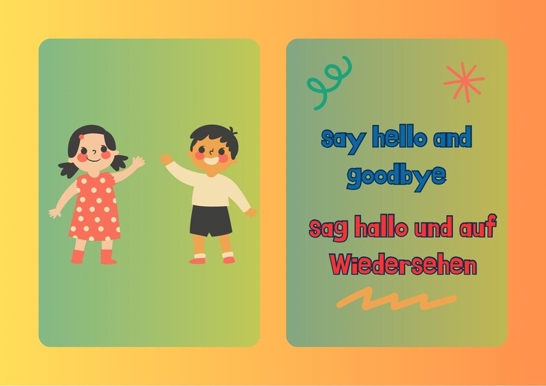 Classroom Rules Poster, Bilingual Classroom Poster English and German ...