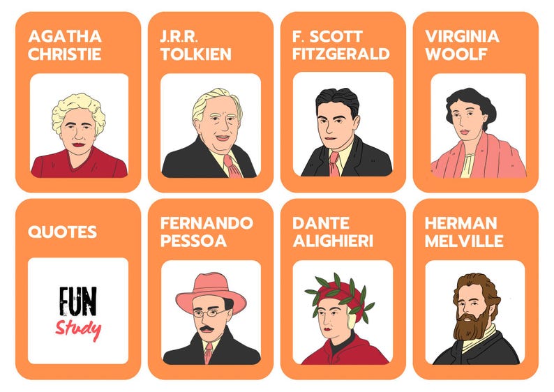 Printable Inspirational Literary Quotes From Iconic Authors, Quote ...