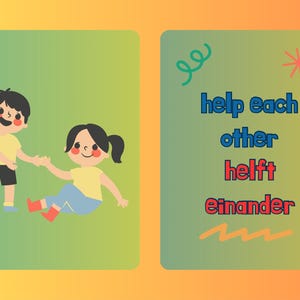 Classroom Rules Poster, Bilingual Classroom Poster English and German ...