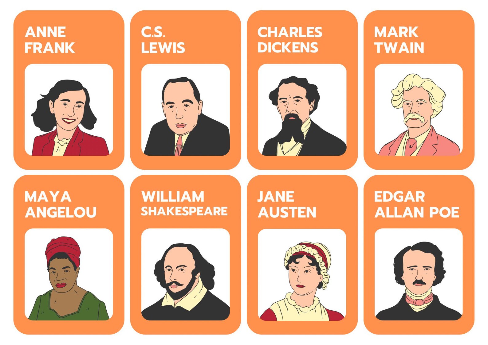 Printable Inspirational Literary Quotes From Iconic Authors, Quote ...