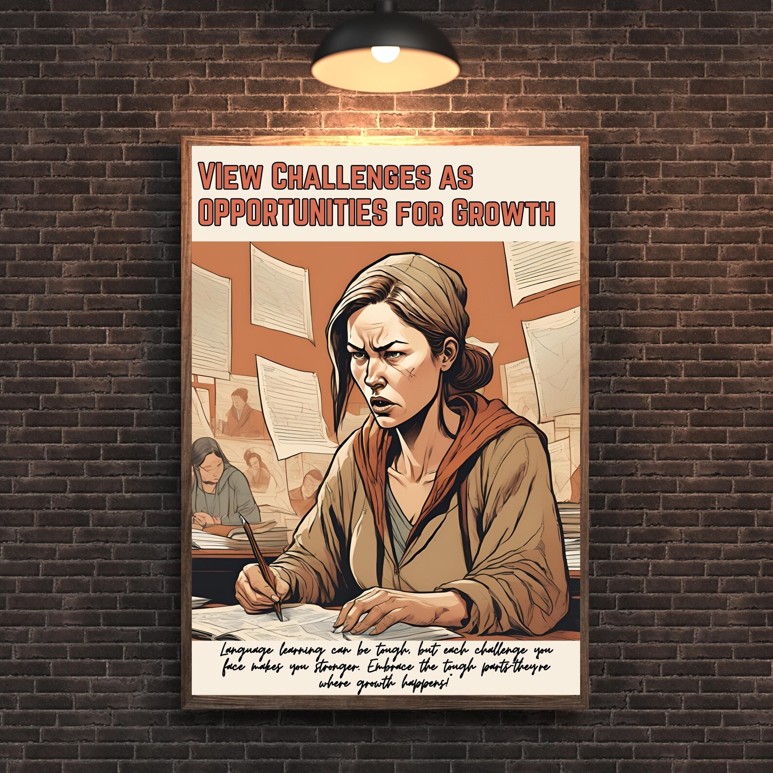 Growth Mindset Posters for Language Learners and Classroom Decor, Set ...