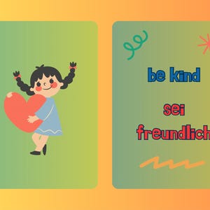 Classroom Rules Poster, Bilingual Classroom Poster English and German ...