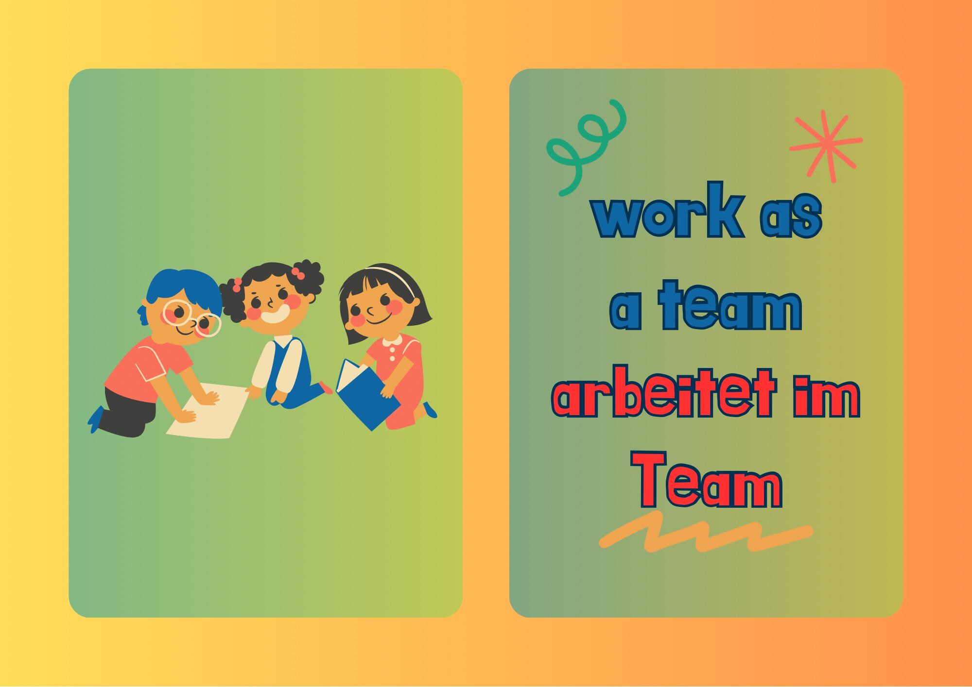 Classroom Rules Poster, Bilingual Classroom Poster English and German ...