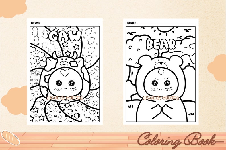 Animal Coloring for Kids : Coloring Page ,fun and Relaxing Designs for ...
