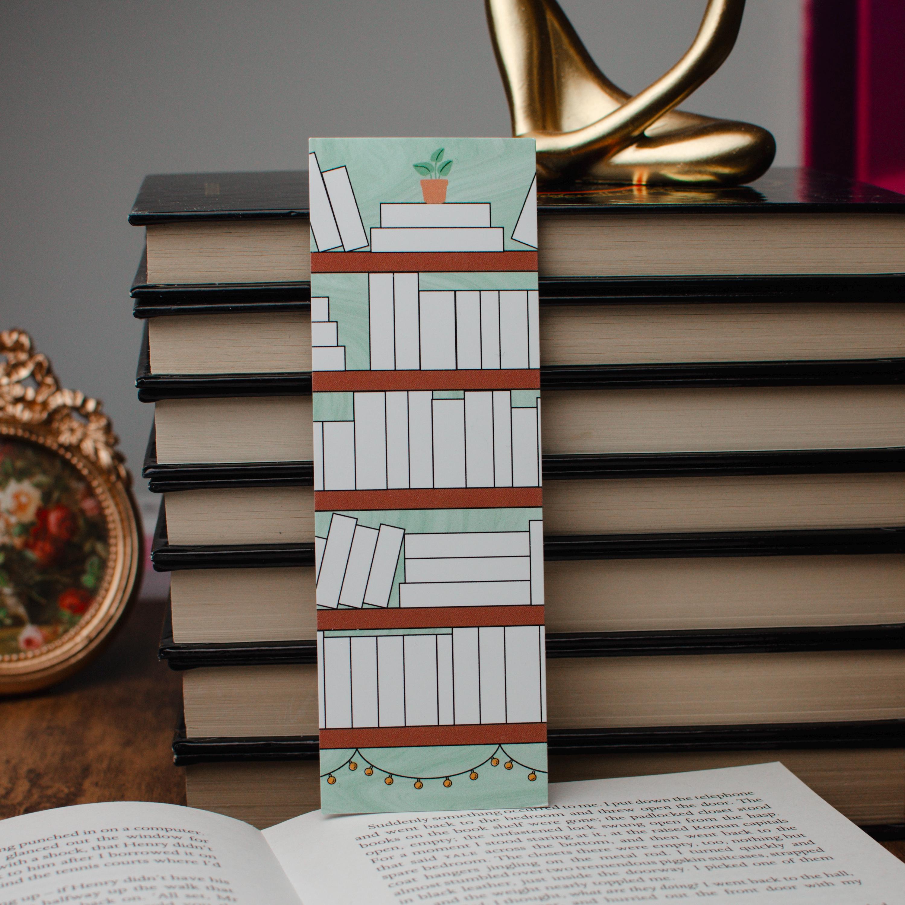 Book Tracker Bookmark / Bookshelf Tracker Bookmark / Tracking Bookmark ...