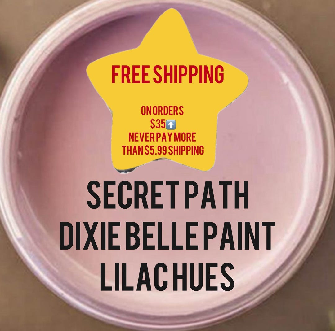 Secret Path Lilac Dixie Belle Chalk Paint Mineral Furniture Zero VOC ...