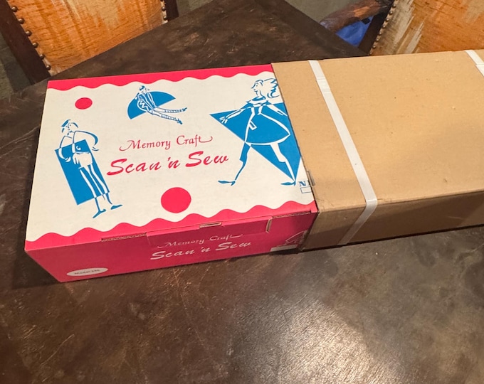 Memory Craft Scan N Sew Model 240 New Home Janome Embroidery Scanner ...