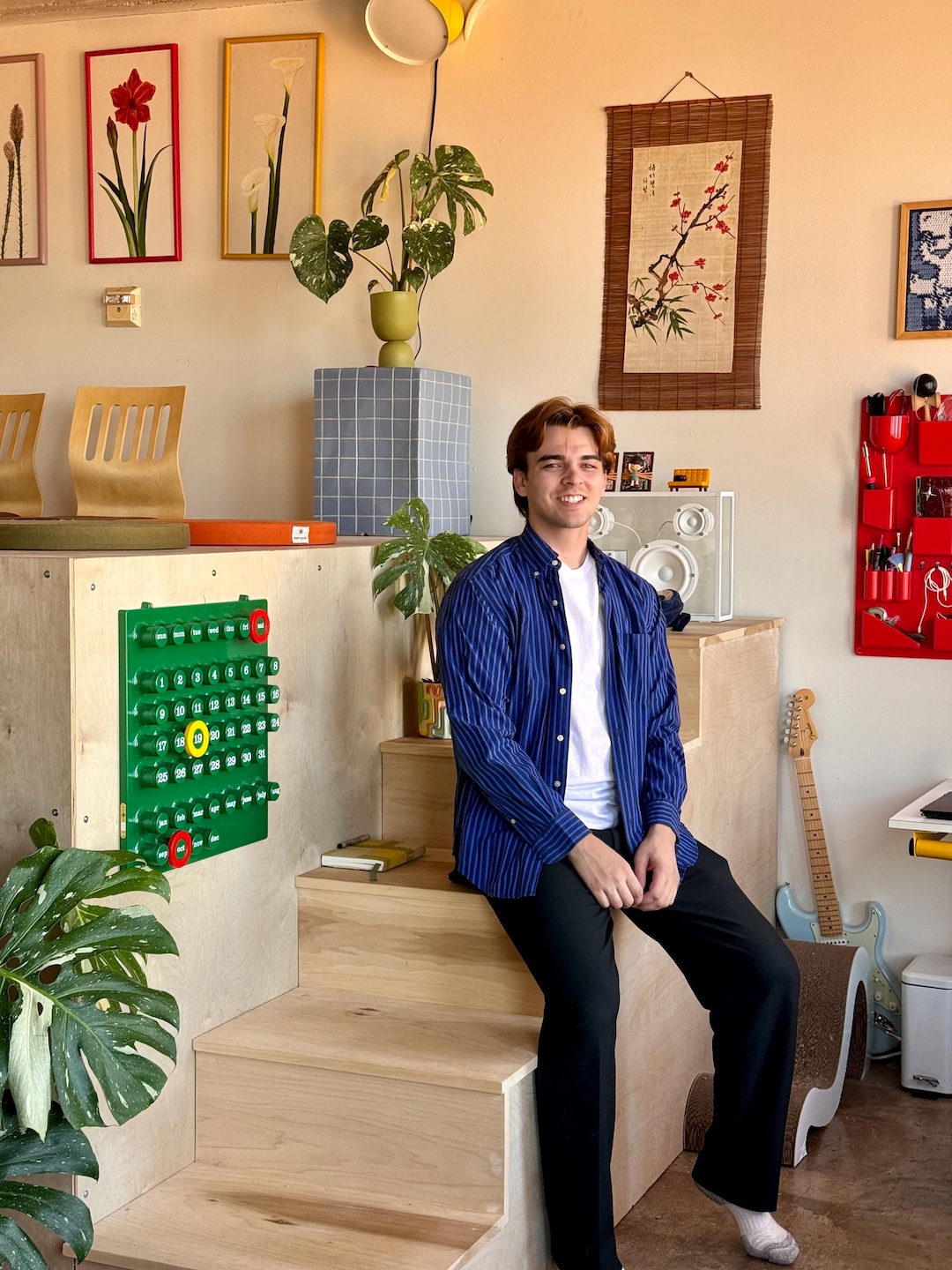 Vintage Austin Reed London Men’s Striped Shirt, Size Medium 100% Cotton ...