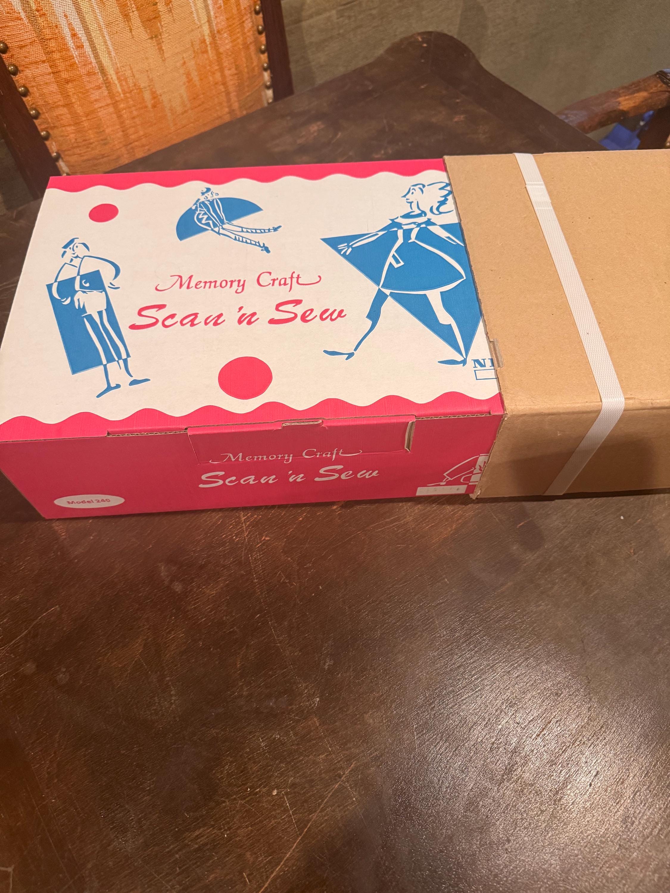 Memory Craft Scan N Sew Model 240 New Home Janome Embroidery Scanner ...