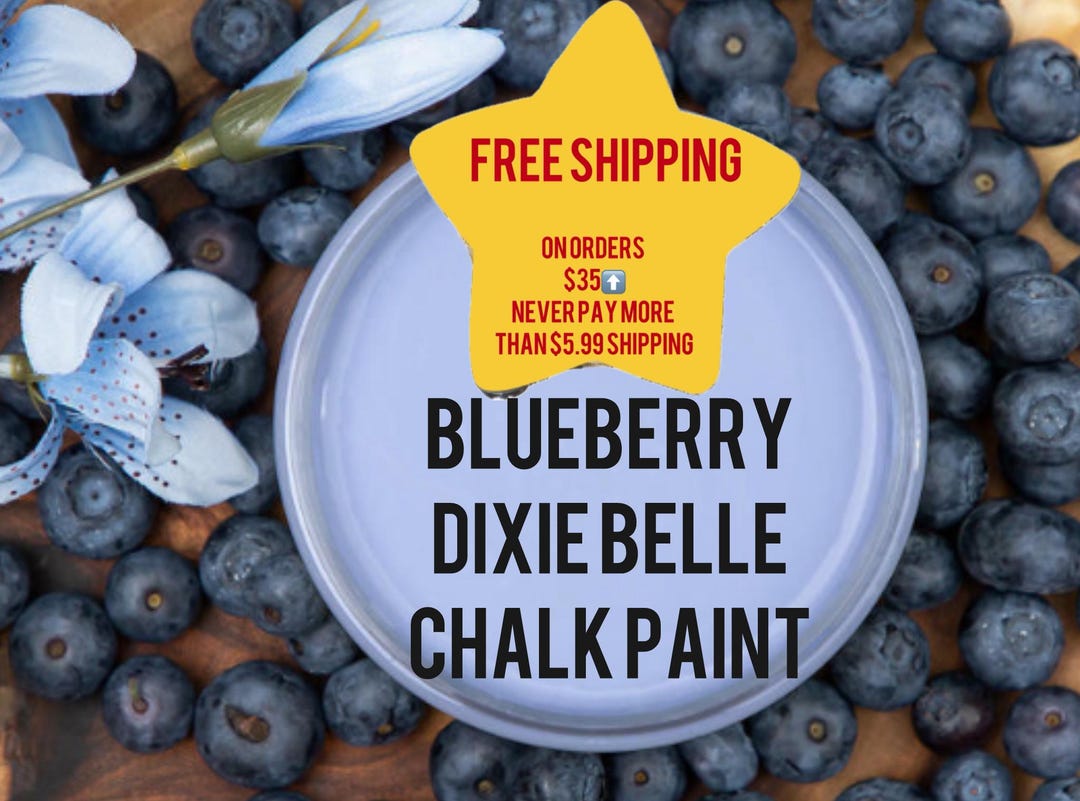 Blueberry Dixie Belle Paint Zero VOC Chalk Mineral Furniture ...