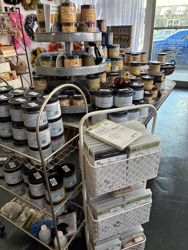 Dixie Belle Chalk Mineral Mud Puddle Furniture Paint Zero VOC ...