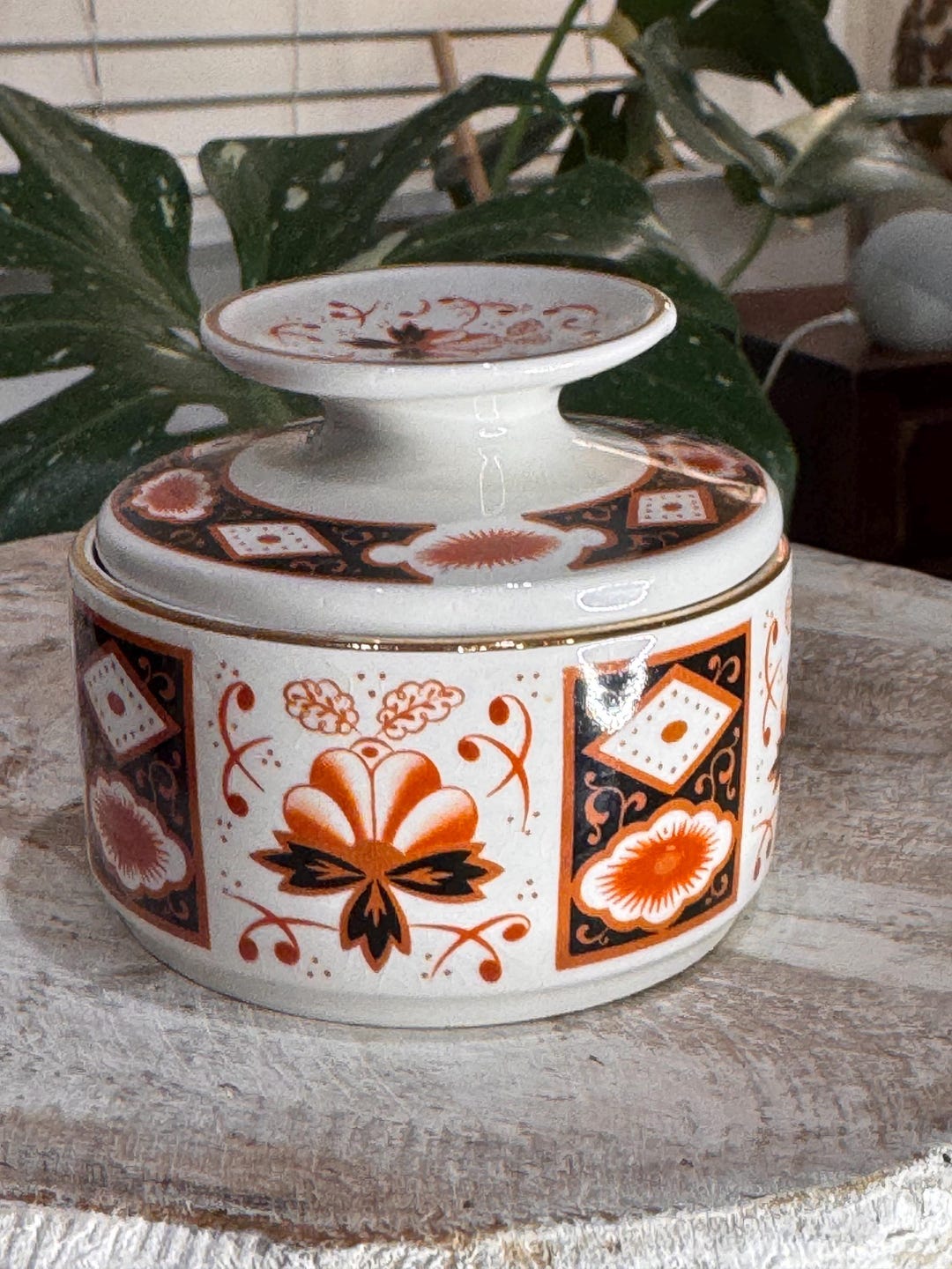 Vintage Arklow Pottery “kildare” Sugar Bowl With Lid, Hand-painted ...