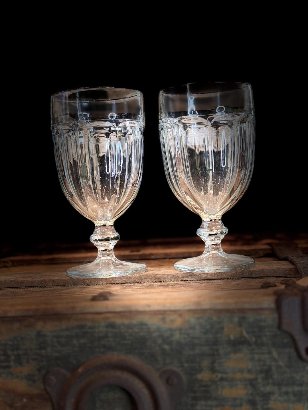 LIBBEY Duratuff GIBRALTAR Goblets Gonlet Clear Glass Great for Tea ...