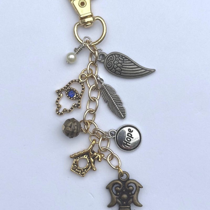 Antique Key Charm - Etsy